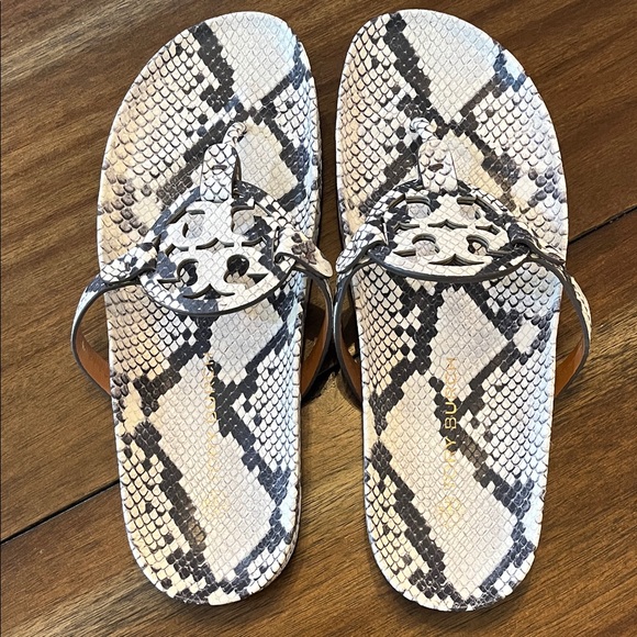 Tory Burch | Shoes | Tory Burch Snakeskin Flip Flops | Poshmark